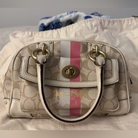 Coach | Bags | Vintage Bowling Bag Style Coach Purse | Poshmark